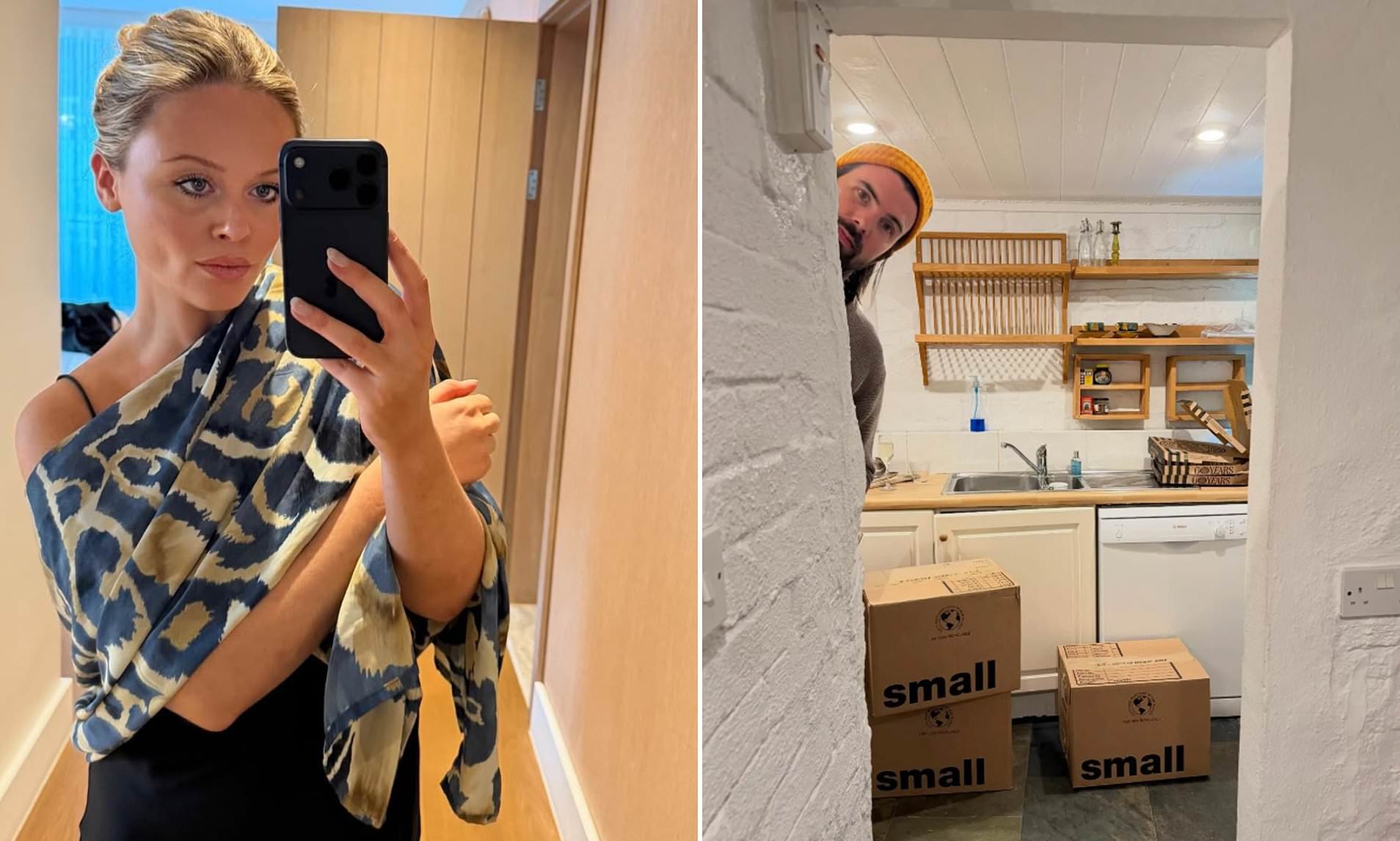Emily Atack moves to idyllic village to live life she wants with fiancé ...