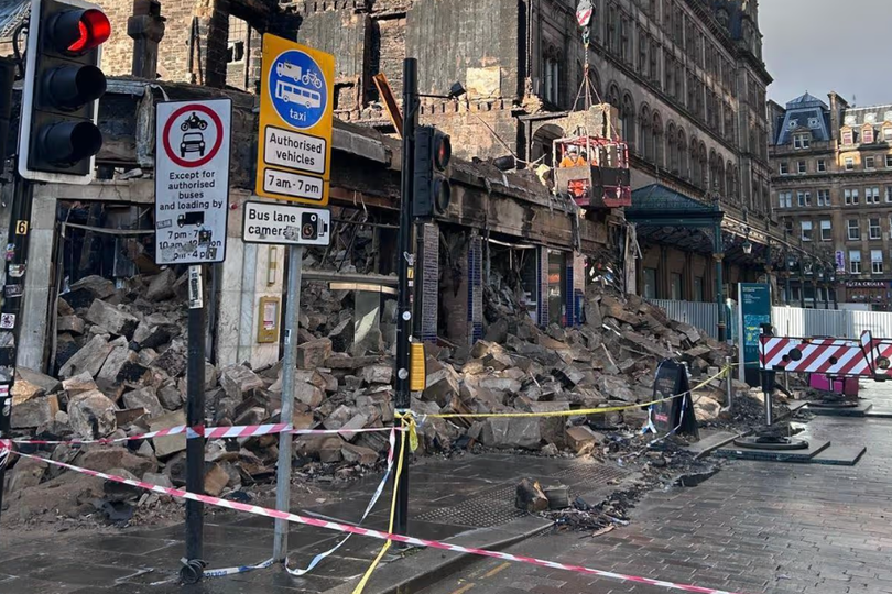 Glasgow Union Street demolition progress in pictures as recovery fund ...