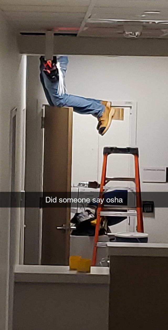 Workplace blunders that would shock OSHA