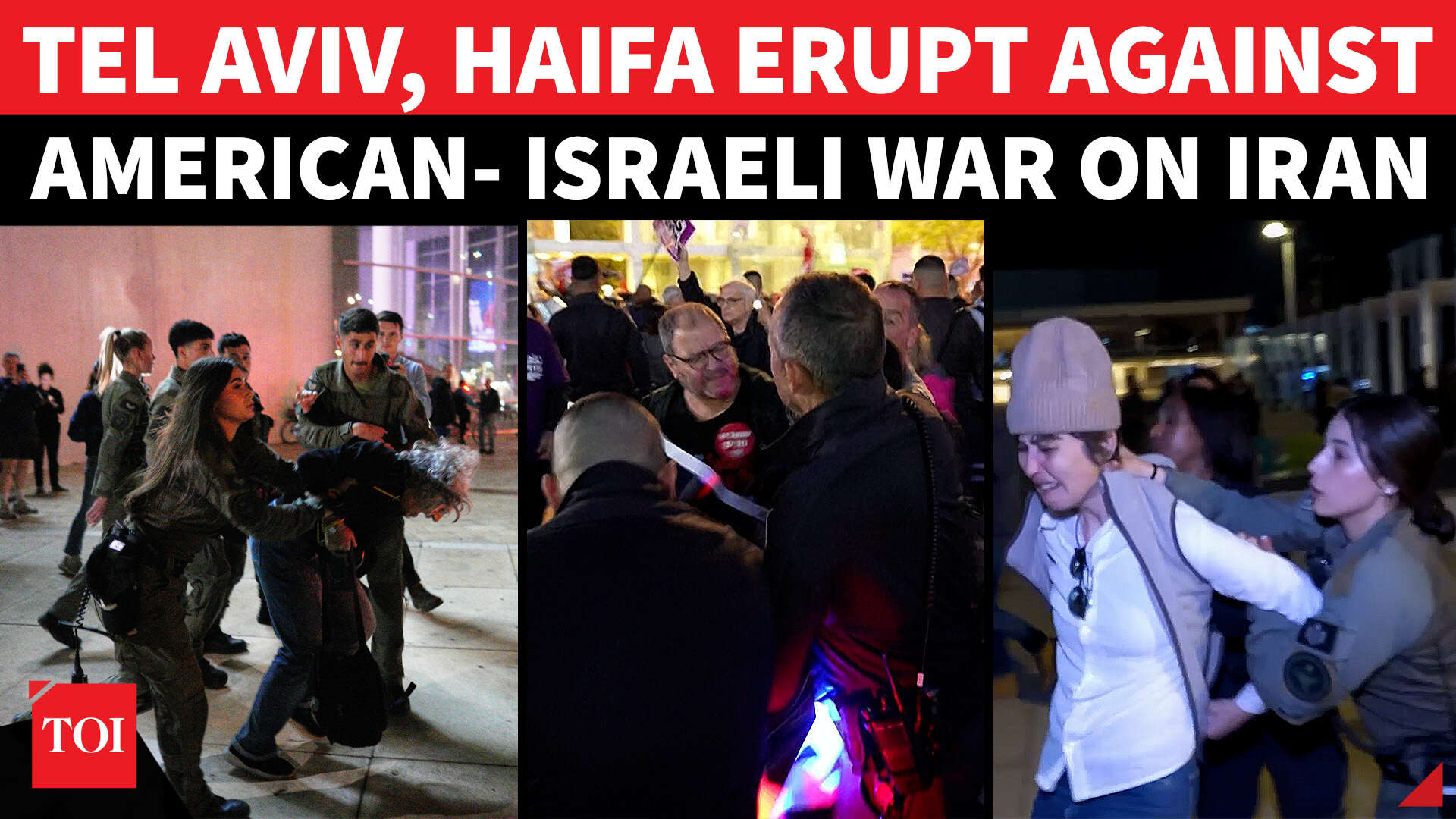 No one knows the aim: Protesters erupt in Tel Aviv as police crack down ...
