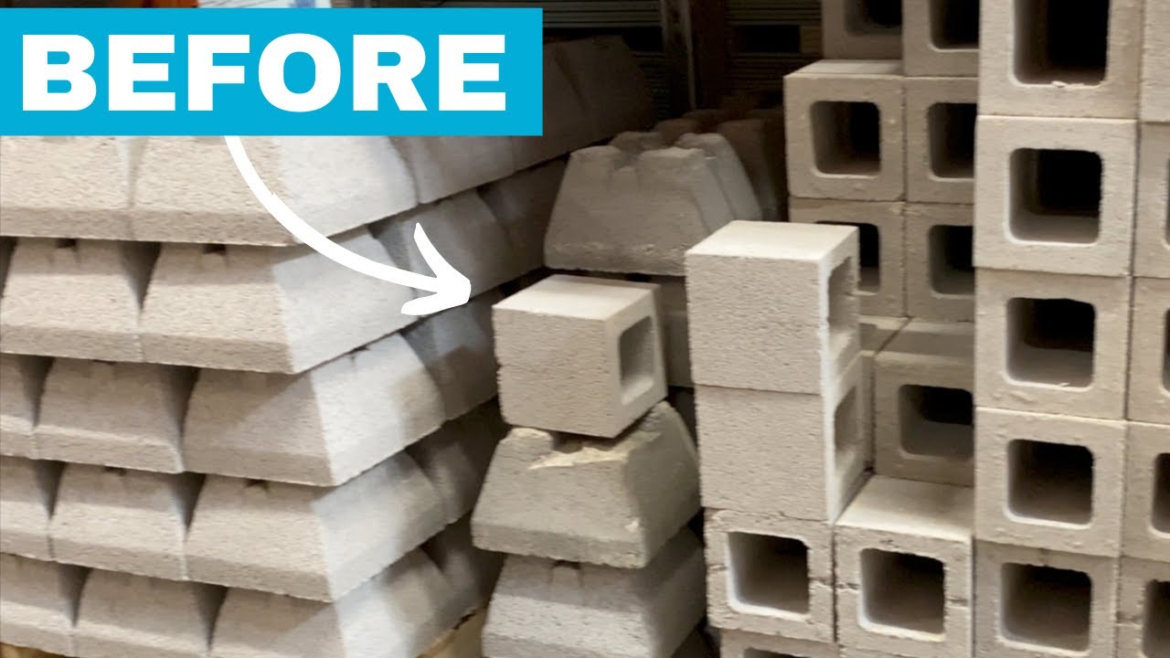 The genius reason she puts a cinder block by her front door