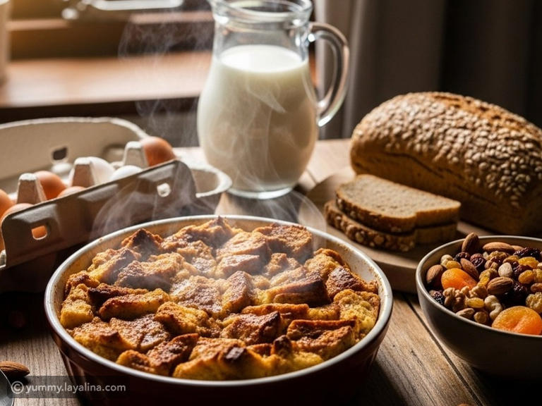 Gluten-free breakfast bread pudding: A comforting start