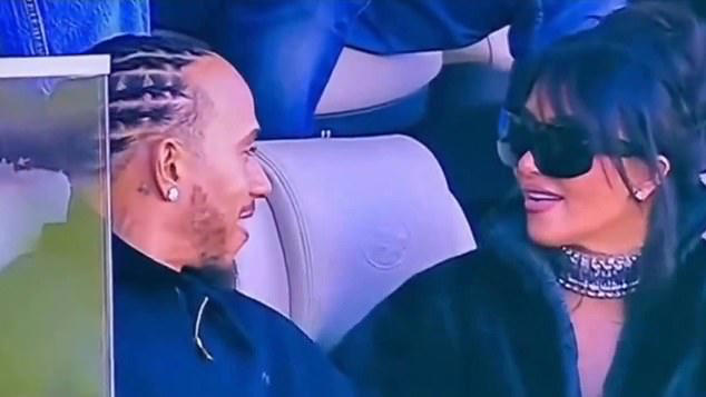 Kim Kardashian appears to skip Lewis Hamilton's F1 race despite ...