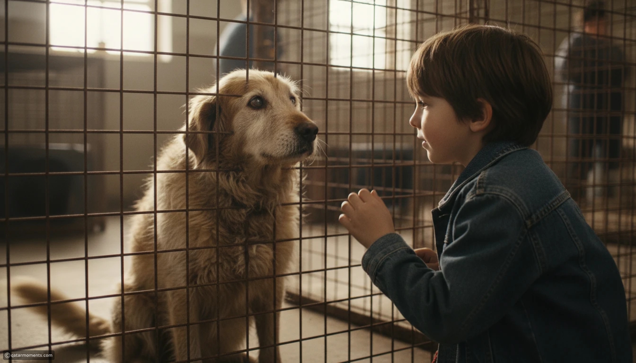 Young boy chooses the oldest shelter dog and finds his best friend
