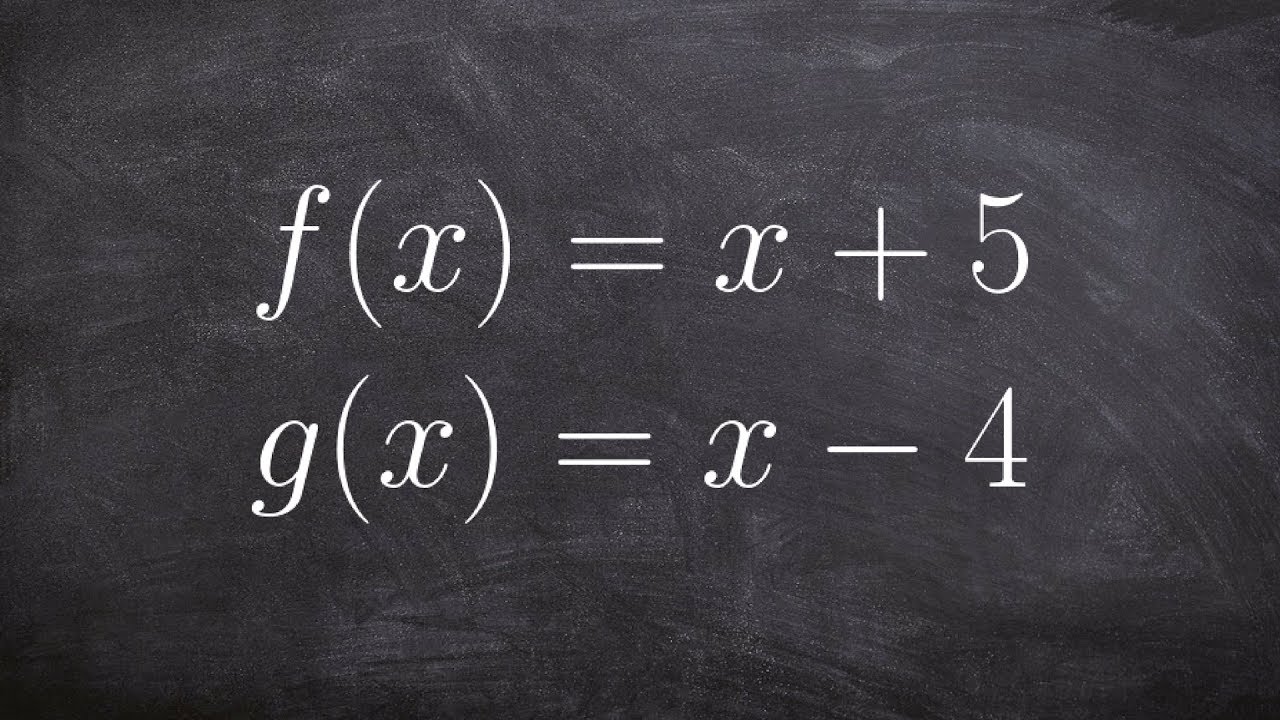 Learn how to multiply two functions