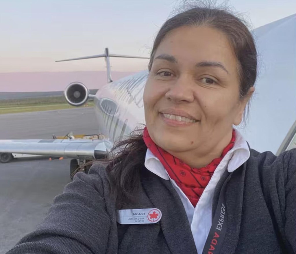 Air Canada flight attendant who was ejected during LGA crash seen in ...