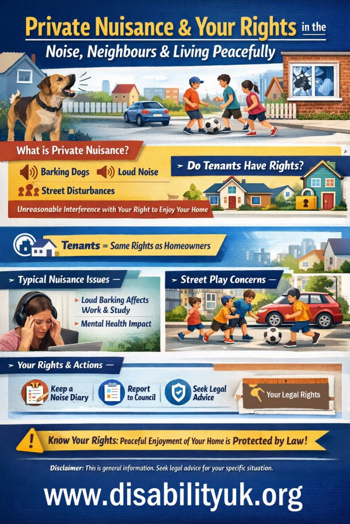Private nuisance and your rights: Noise, disturbance, and living ...