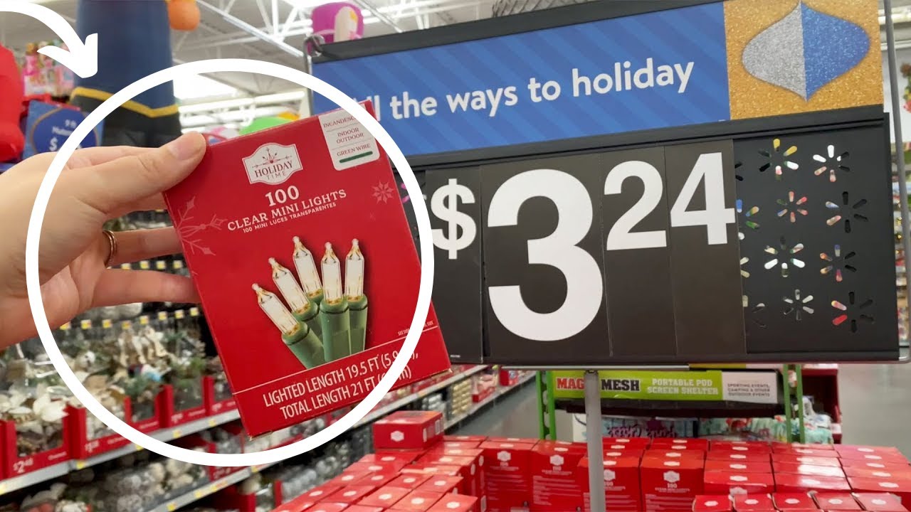 Why everyone's grabbing $3.24 Walmart lights (not for your Christmas tree!)