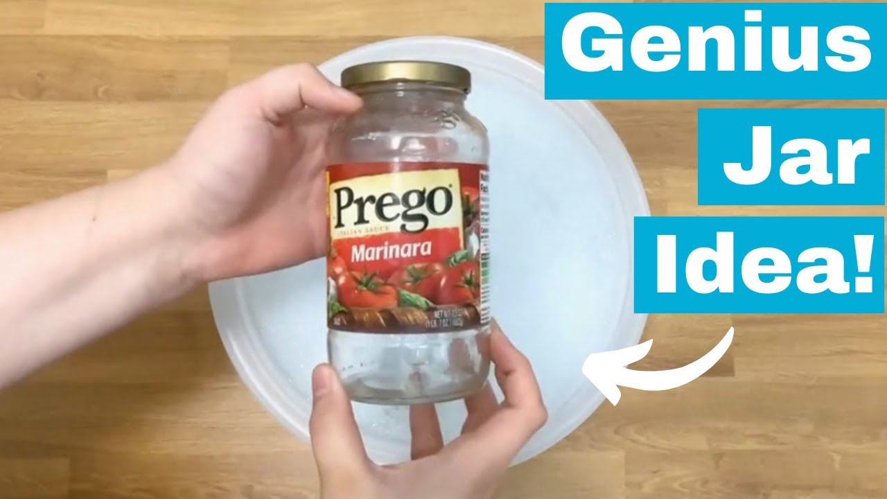 Why people are saving their leftover marinara jars (brilliant!)