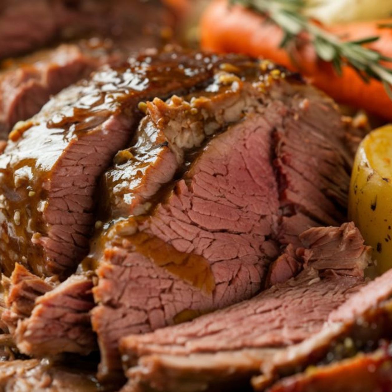 Ce rosbeef au four à l'ail noté 4,9/5 sur Marmiton est l'option ...