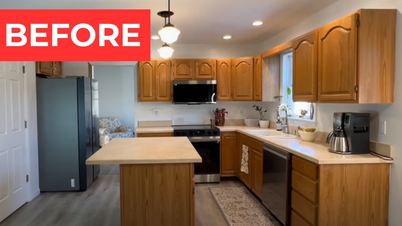 People with dated cabinets are flipping over this genius kitchen ...