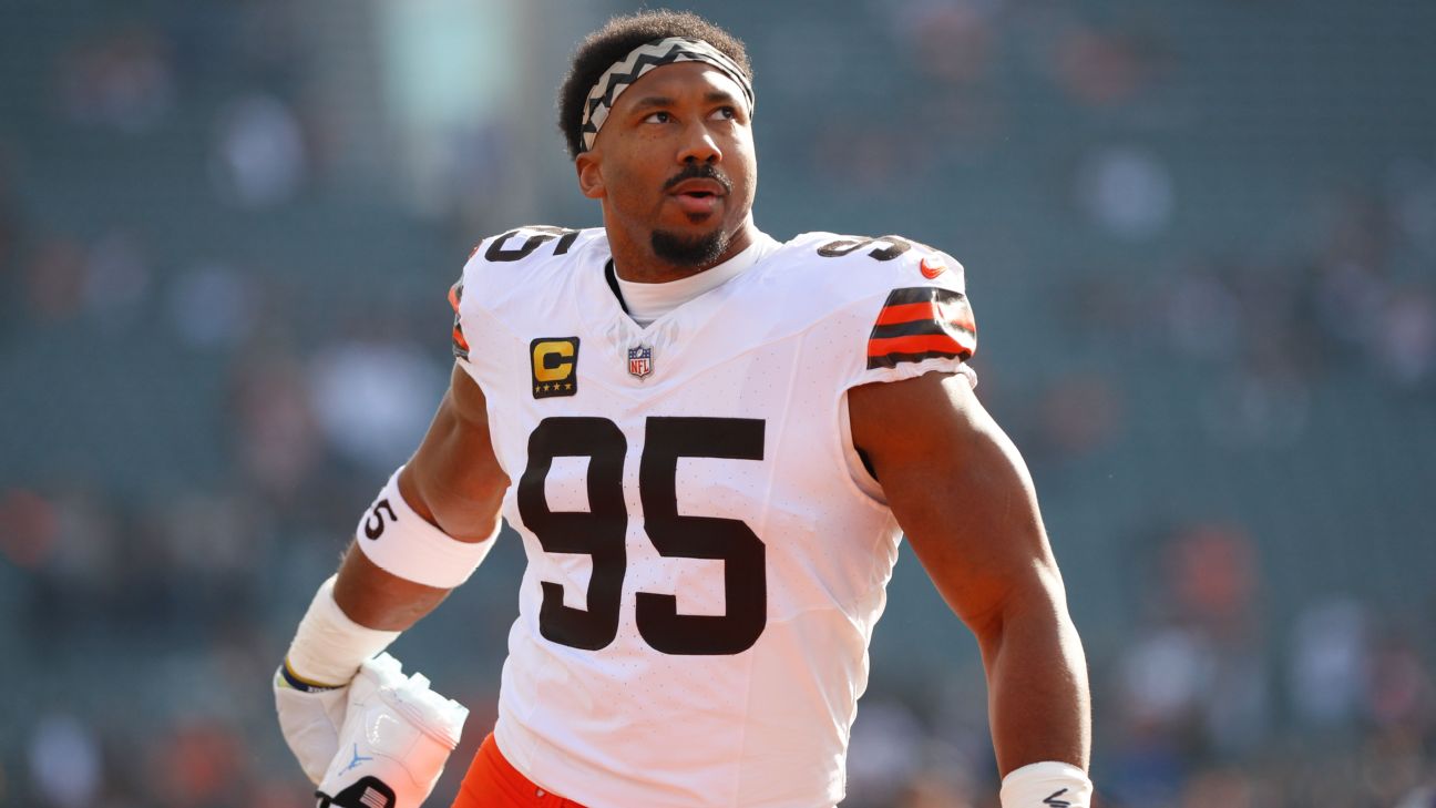 Sources: Browns, Rams finalizing Myles Garrett blockbuster trade