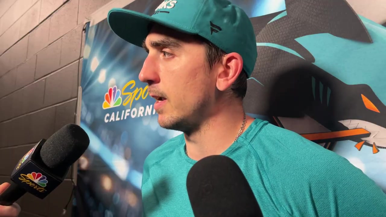 Nedeljkovic on Celebrini leading team, winning in Ohio | Sharks @ Blue ...