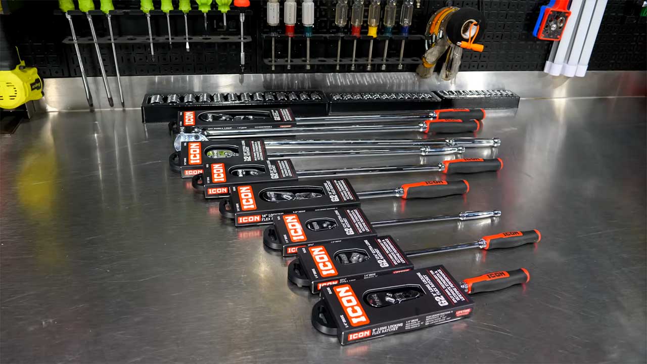 Harbor Freight releases 5 new ICON G2 ratchets with lifetime warranty