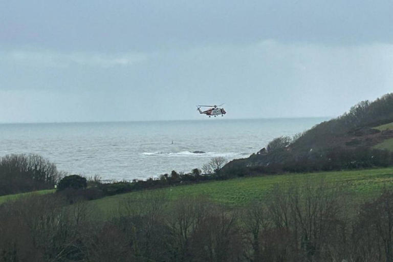 Ankle surgeon rescued on Cornwall coast walk near Fowey after breaking ...