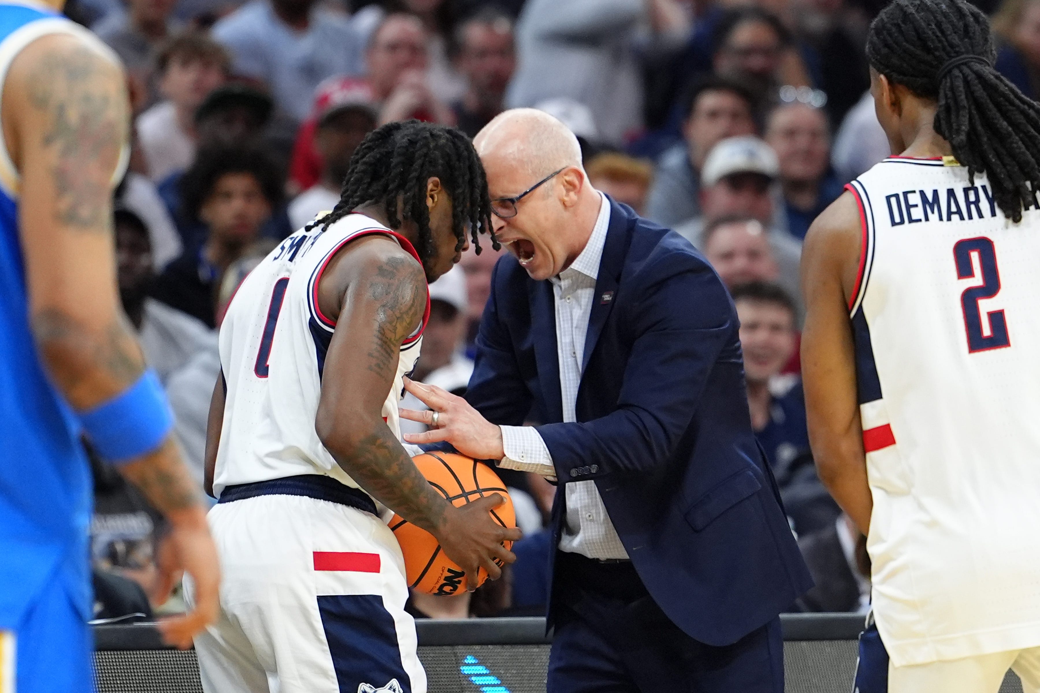 What channel is UConn basketball vs Duke on today? March Madness game ...