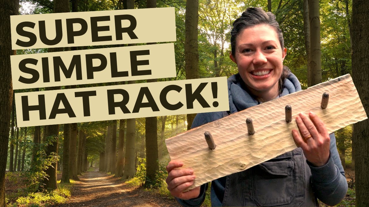 Easy firewood carving project
