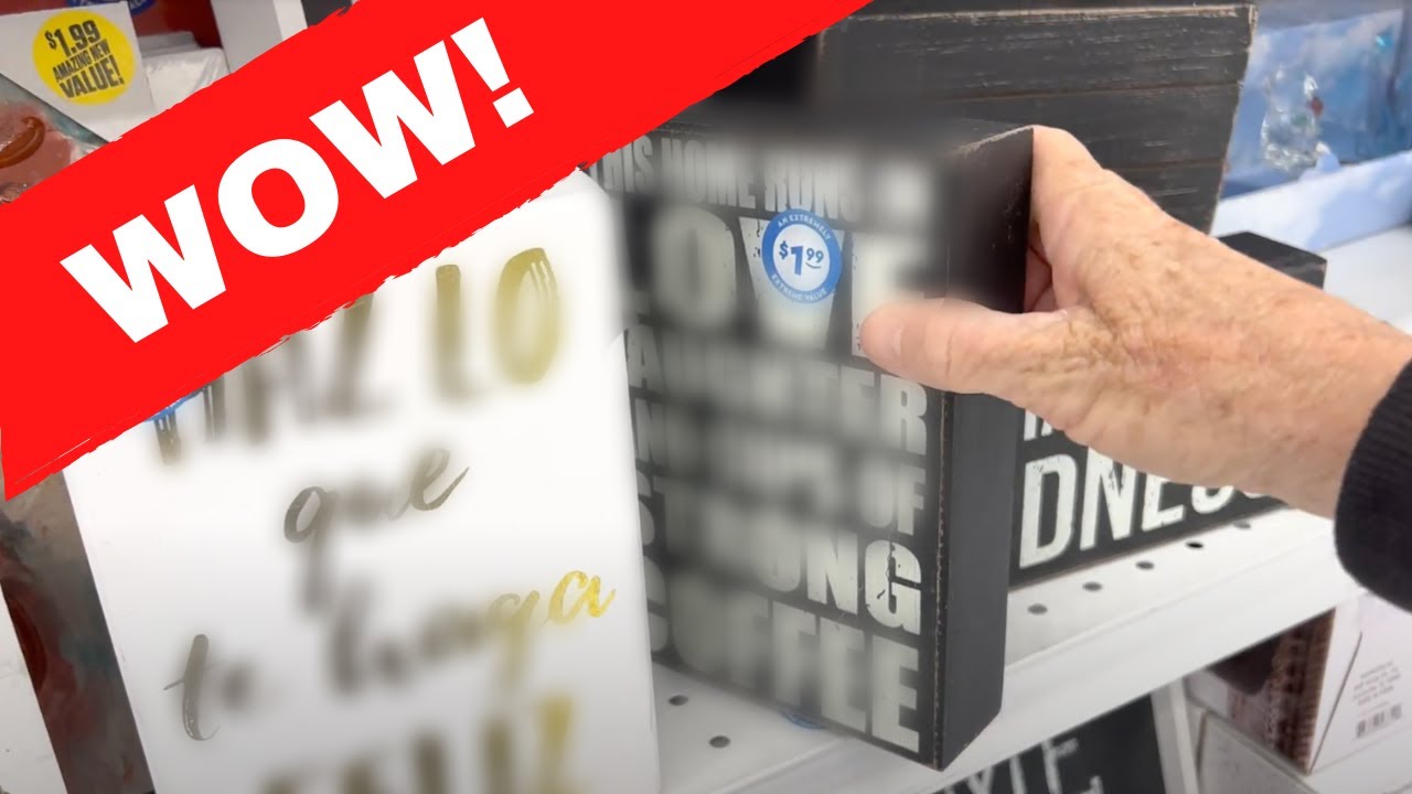 Turn dollar store signs into bathroom storage! (Genius!)