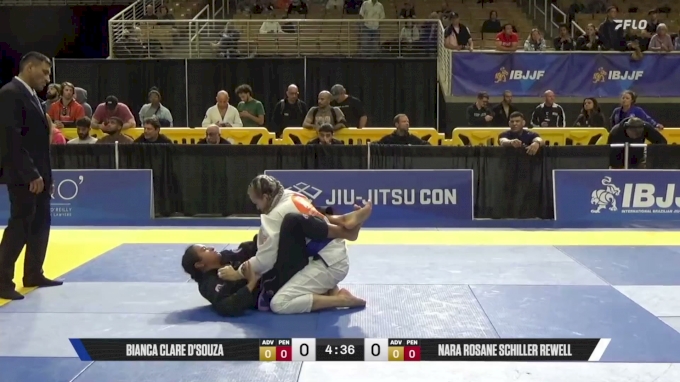 Nara Rosane Schiller Rewell vs Bianca Clare D'Souza 2026 Pan Jiu Jitsu ...