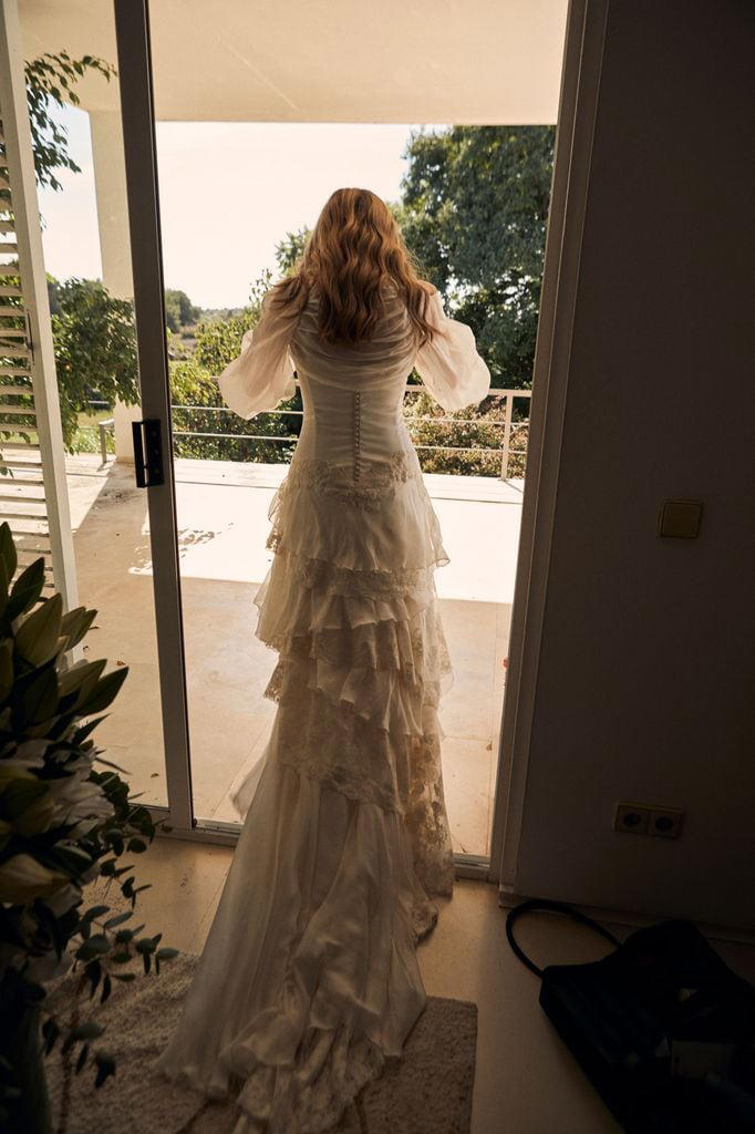 La boda de Virginia en Ibiza: "No llevé un segundo vestido; el diseño ...
