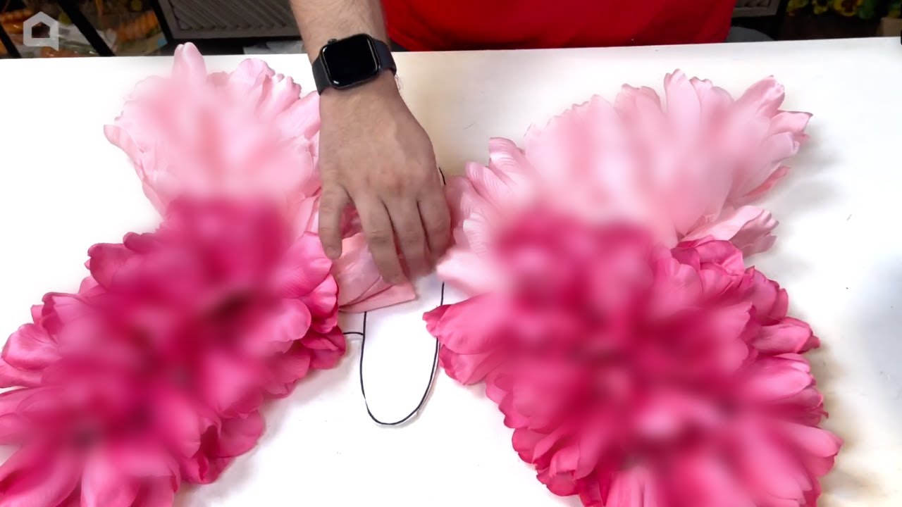 How to make a beautiful 🦋DIY butterfly wreath🦋 for spring