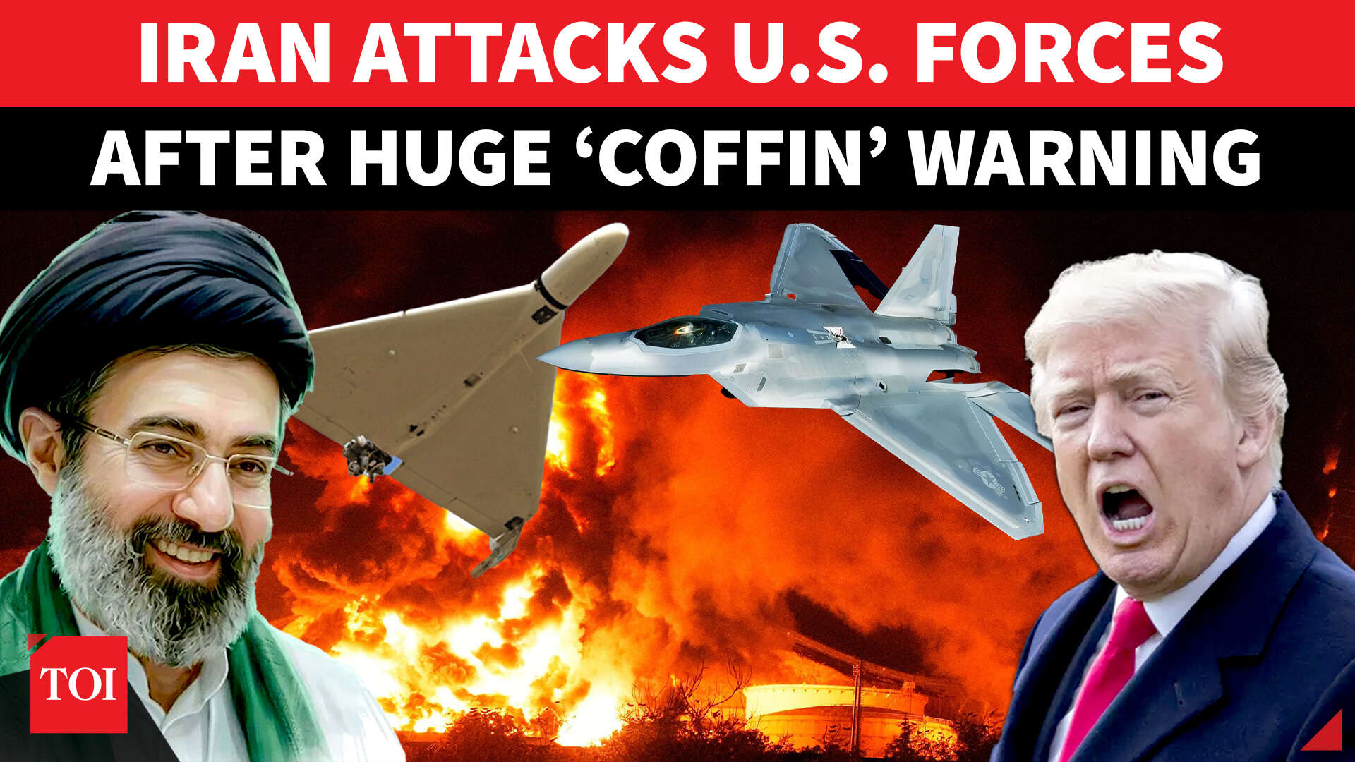 'Graveyard ready': Iran unleashes huge strike on US military base in ...