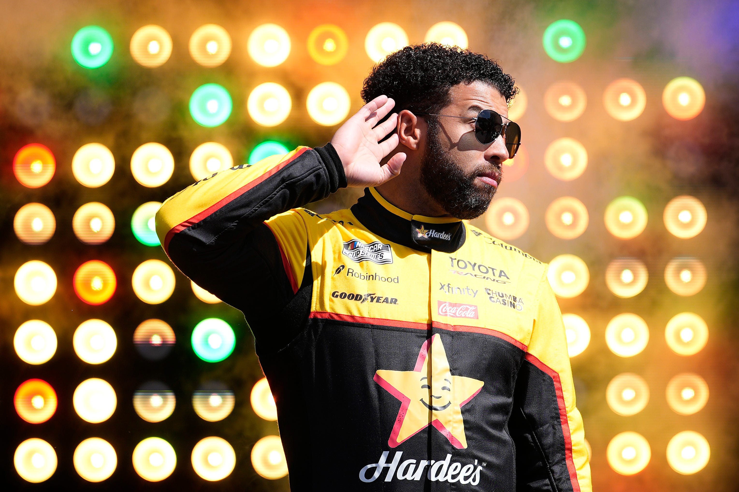 Bubba Wallace crashes into Carson Hocevar, causes pileup at NASCAR ...