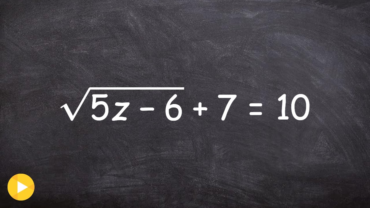 Solving radical equation by squaring both sides and checking answers