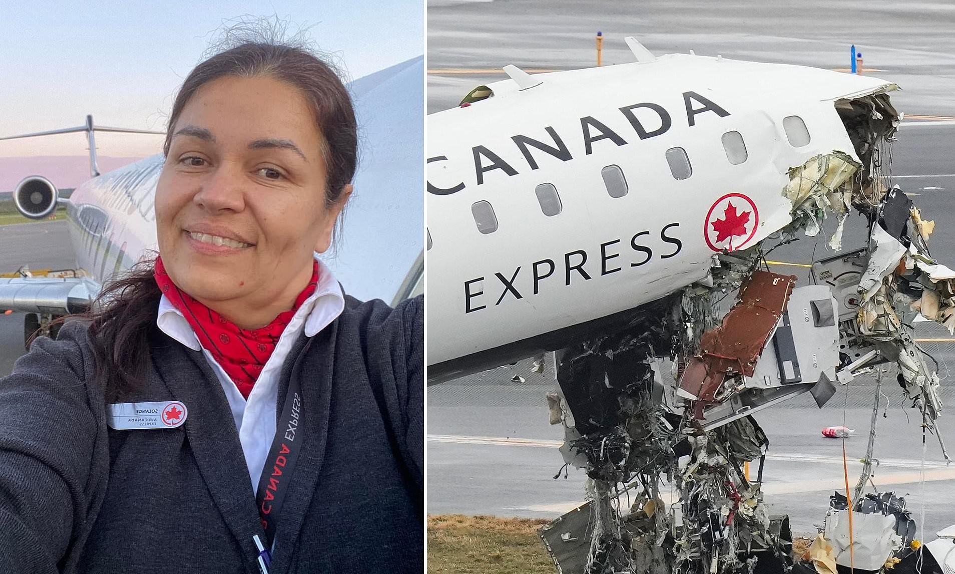 Woman who survived being launched 320ft in the air during LaGuardia ...
