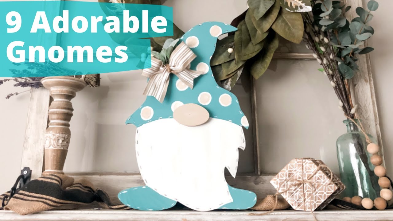9 adorable DIY gnomes for every season (Xmas, fall & more!)