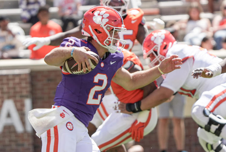 Clemson HC Dabo Swinney on freshman QB Tait Reynolds after spring game