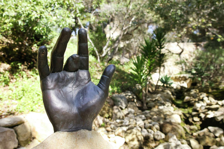 Why a huge sculpture of Jerry Garcia's hand is tucked into Santa Barbara