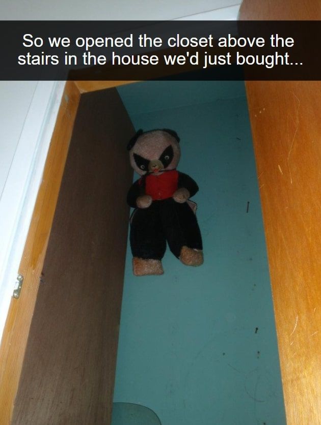 Warning: Creepy things people found in their homes