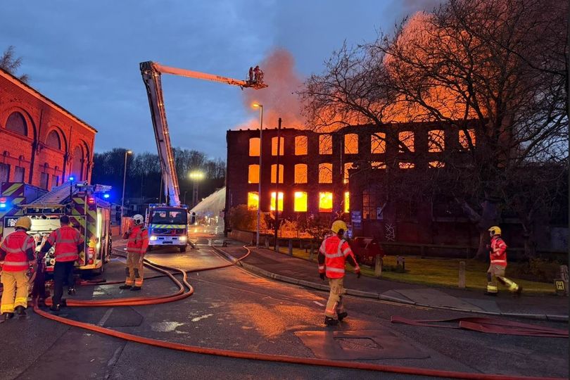 Middleton locals 'heartbroken' after fire rips through historic mill