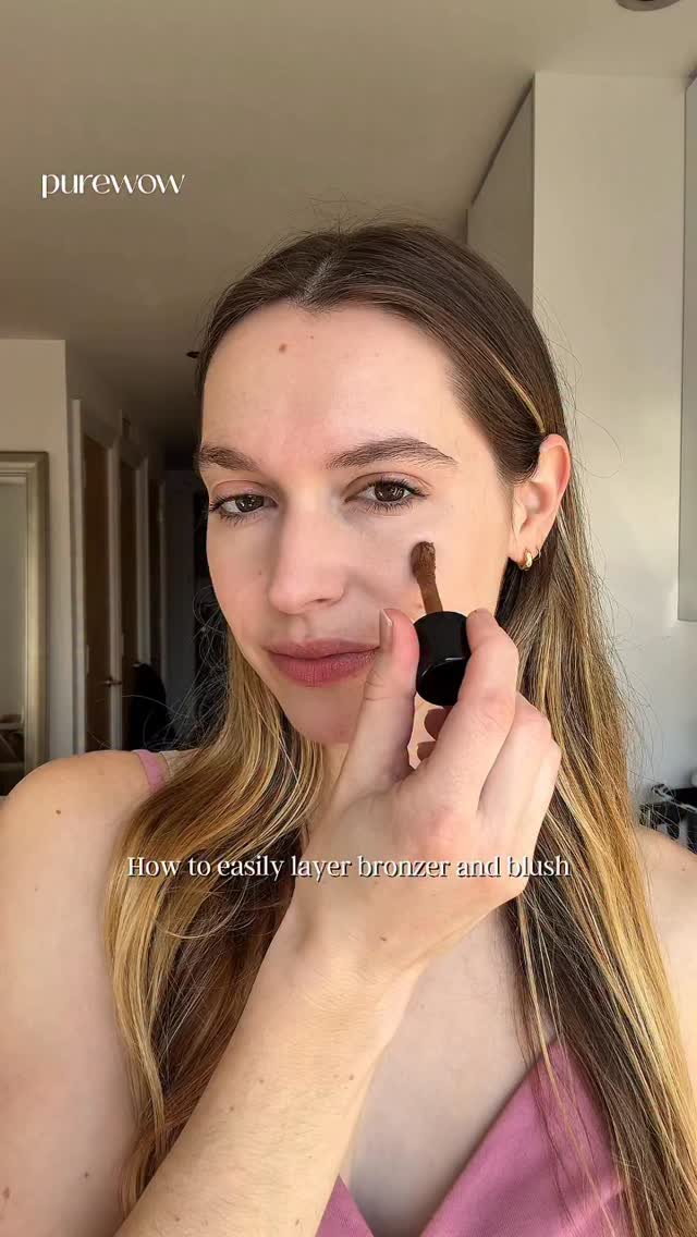 Who knew that layering bronzer and blush could create the perfect ...
