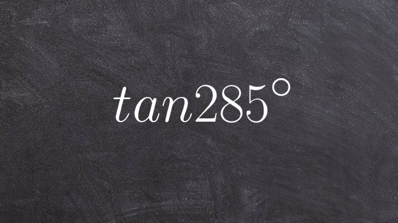 Sum formula for tangent of an angle trigonometry