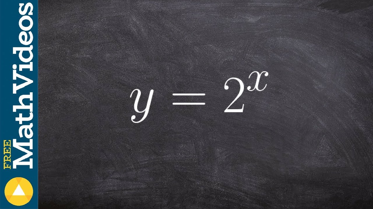 Learn how to take the derivative of a exponential equation with 2 as base