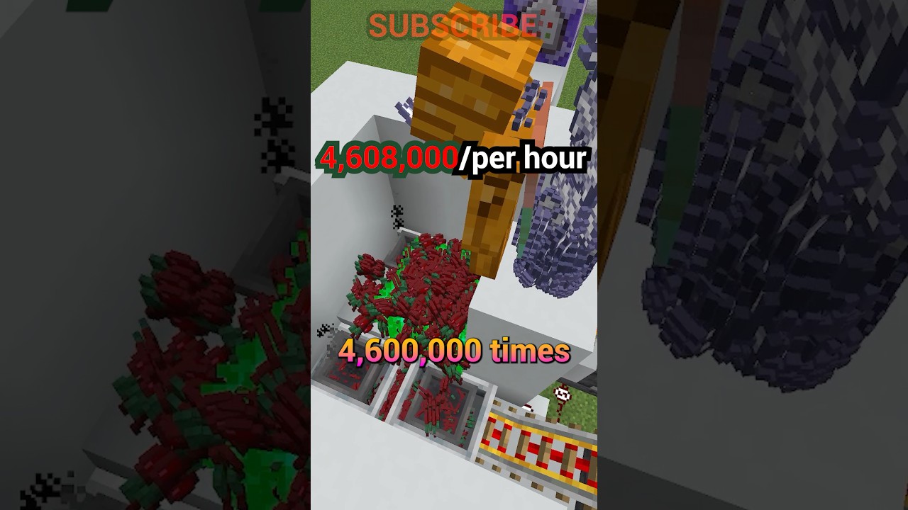 The worst farm in Minecraft history + parrots are overpowered and it ...