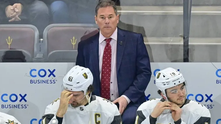 Bruce Cassidy calls out Golden Knights' 'upsetting' decision to block ...