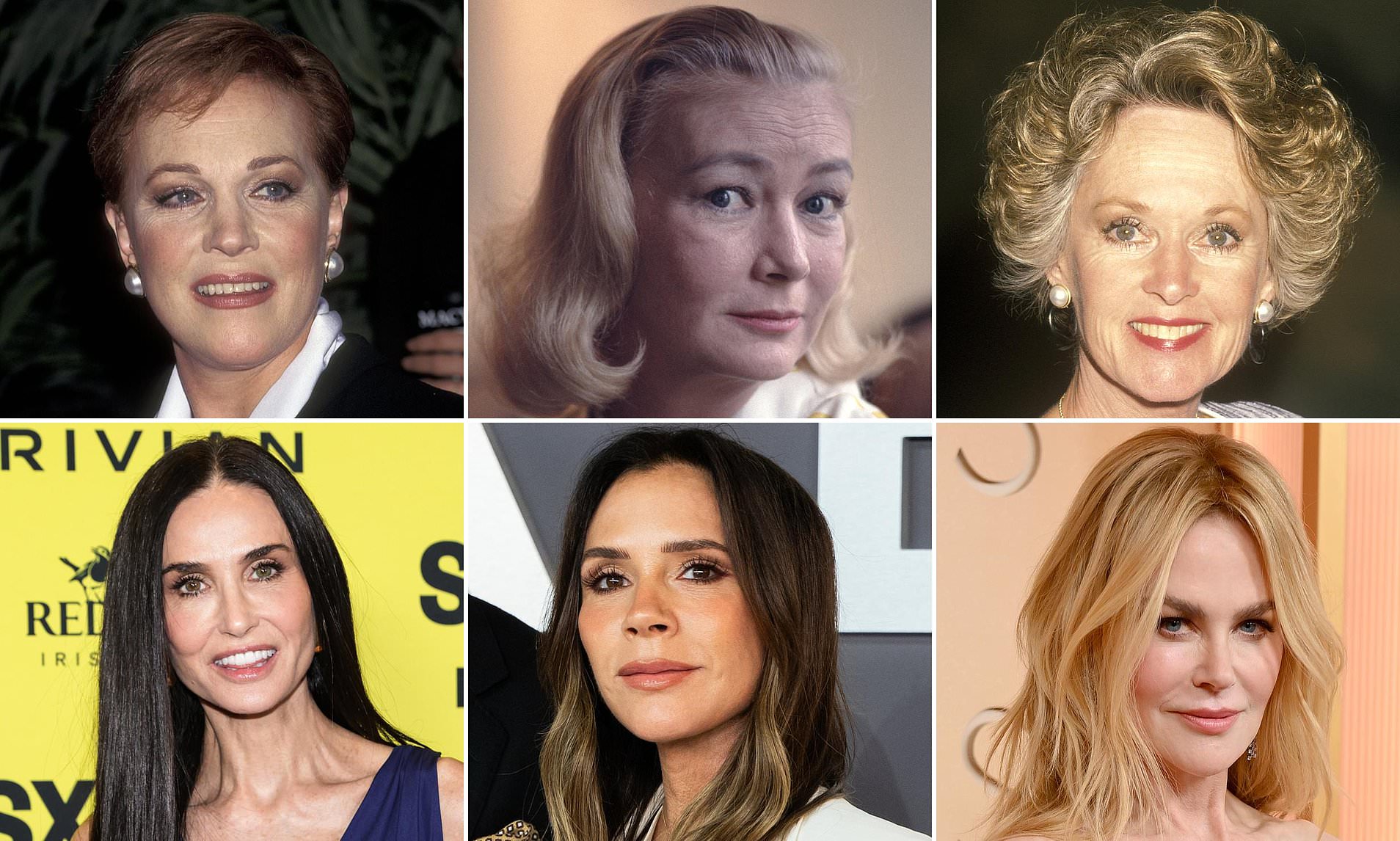 Stars in their 50s and 60s used to age very differently to today's ...