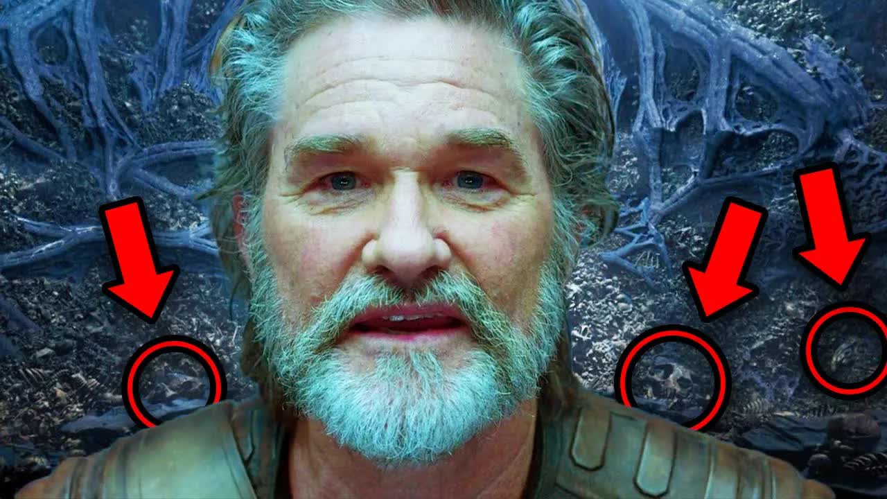Guardians vol 2 Ego's dead children revealed! (Skull Easter eggs)