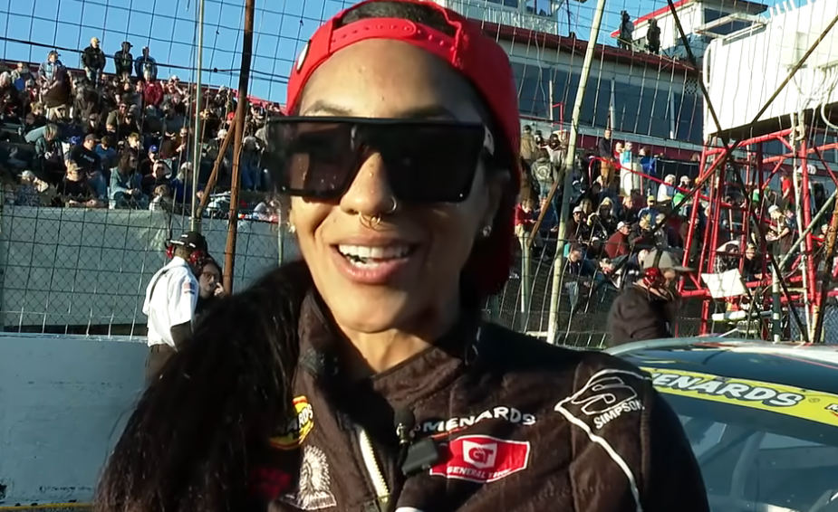 Dystany Spurlock becomes first Black woman to compete in a NASCAR ...