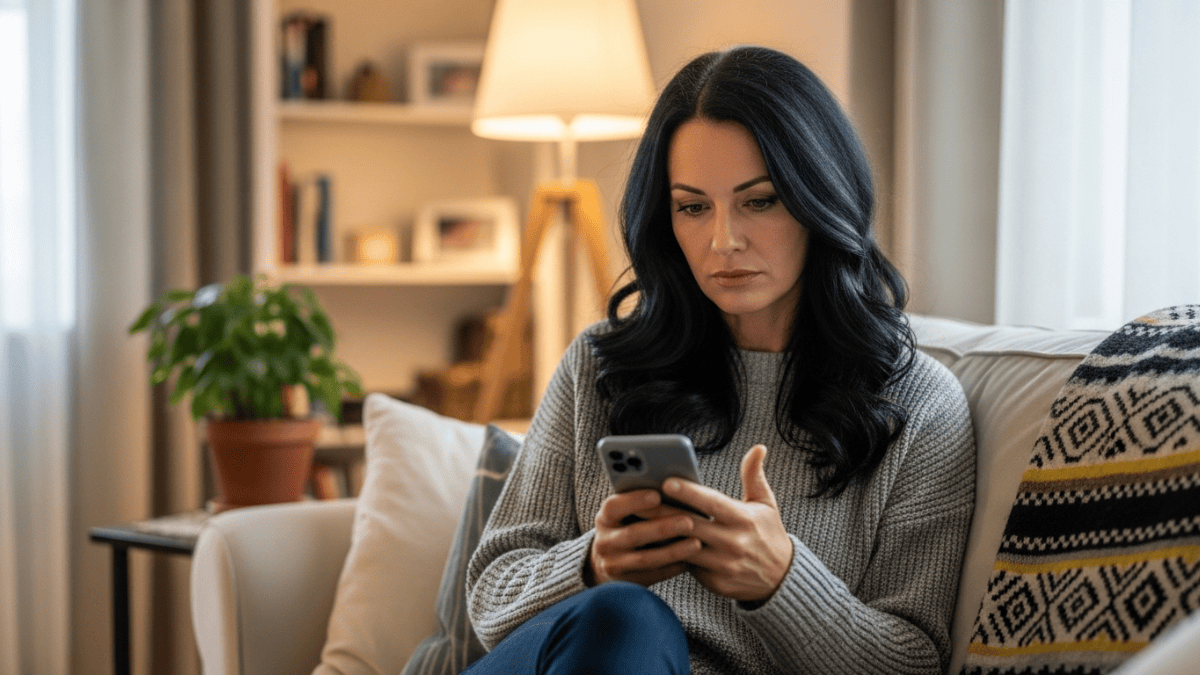 One message changed everything: how I discovered what my husband was ...