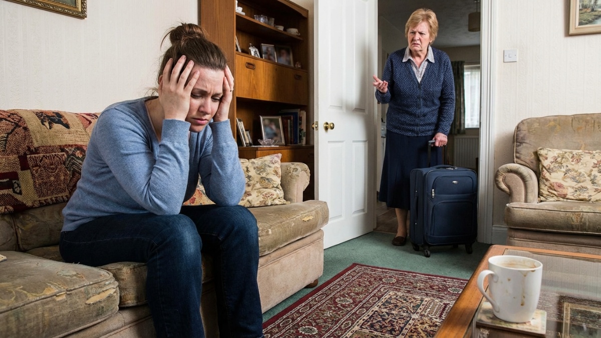 After 10 years of marriage, my husband brought my mother-in-law to live ...