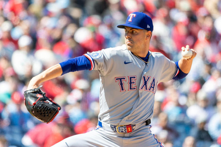 MacKenzie Gore strikes out 7 in his 1st start for Texas as the Rangers ...