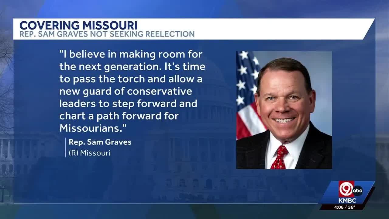 Longtime Missouri congressman Sam Graves not seeking reelection, plans ...
