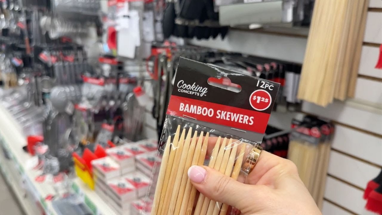 Grab a pack of Dollar Store skewers for this genius new summer porch idea!
