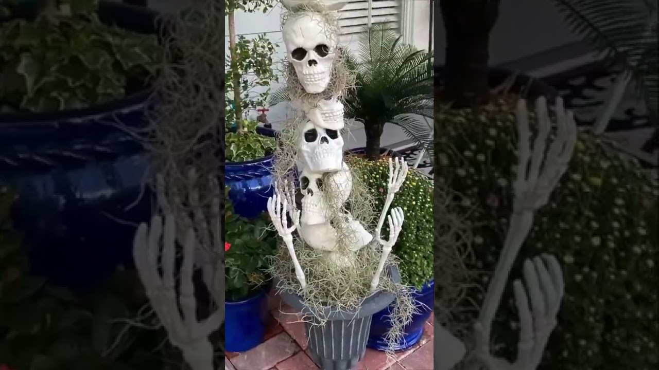 3 spooky Halloween yard ideas 👻 #shorts