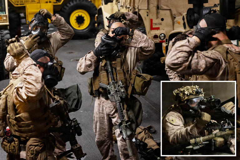 Little-known Marine battle group deployed from California to Middle ...