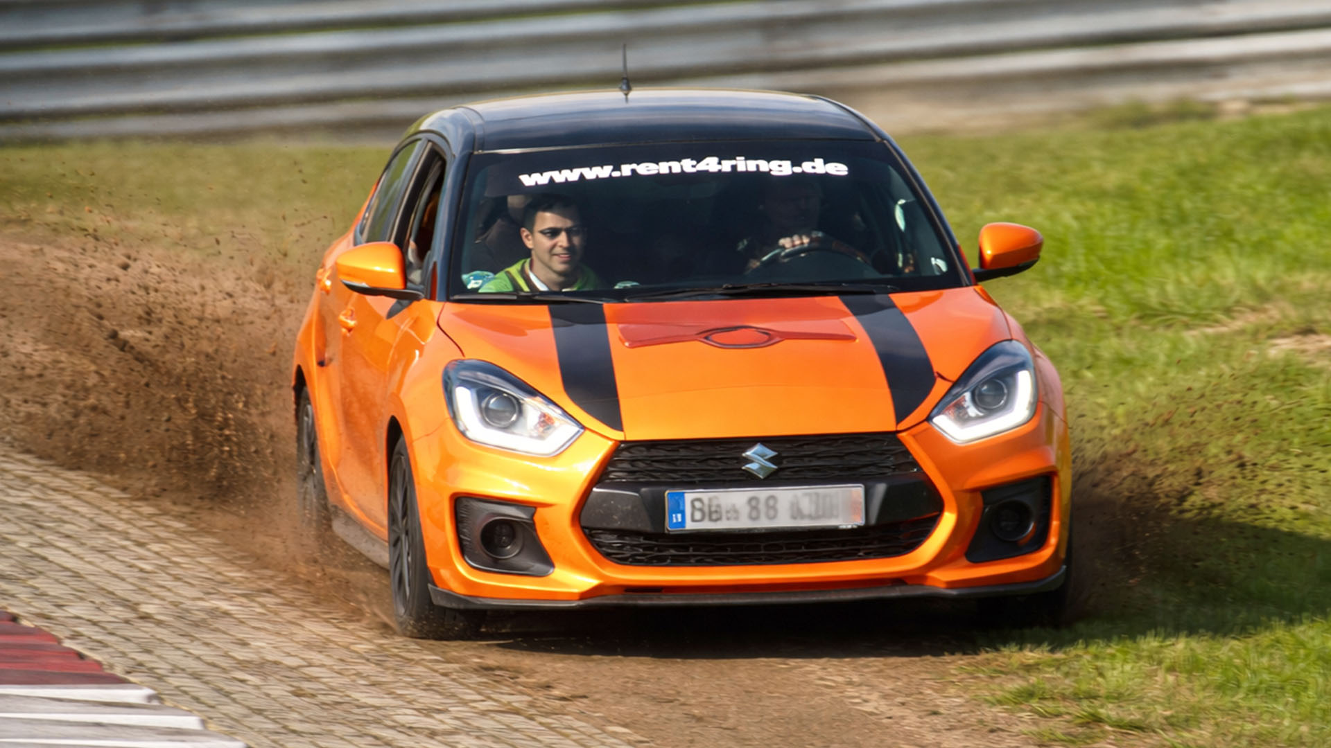 Car Goes Too Fast And Runs Wide Nürburgring